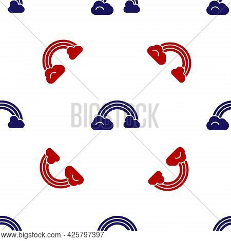 Blue Red Rainbow Vector & Photo (Free Trial) | Bigstock