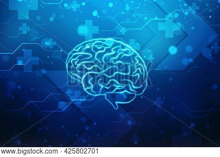 Human Brain 2d Image & Photo (Free Trial) | Bigstock