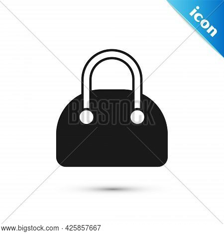Grey Handbag Icon Vector & Photo (Free Trial) | Bigstock