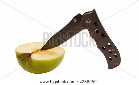 Knife Apple Image & Photo (Free Trial) | Bigstock