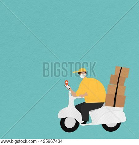 Delivery Boy On Image & Photo (Free Trial) | Bigstock
