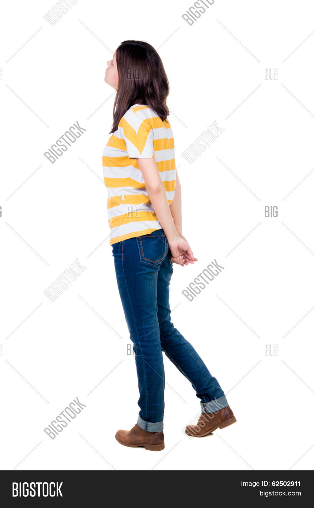 Back View Standing Image & Photo (Free Trial) | Bigstock
