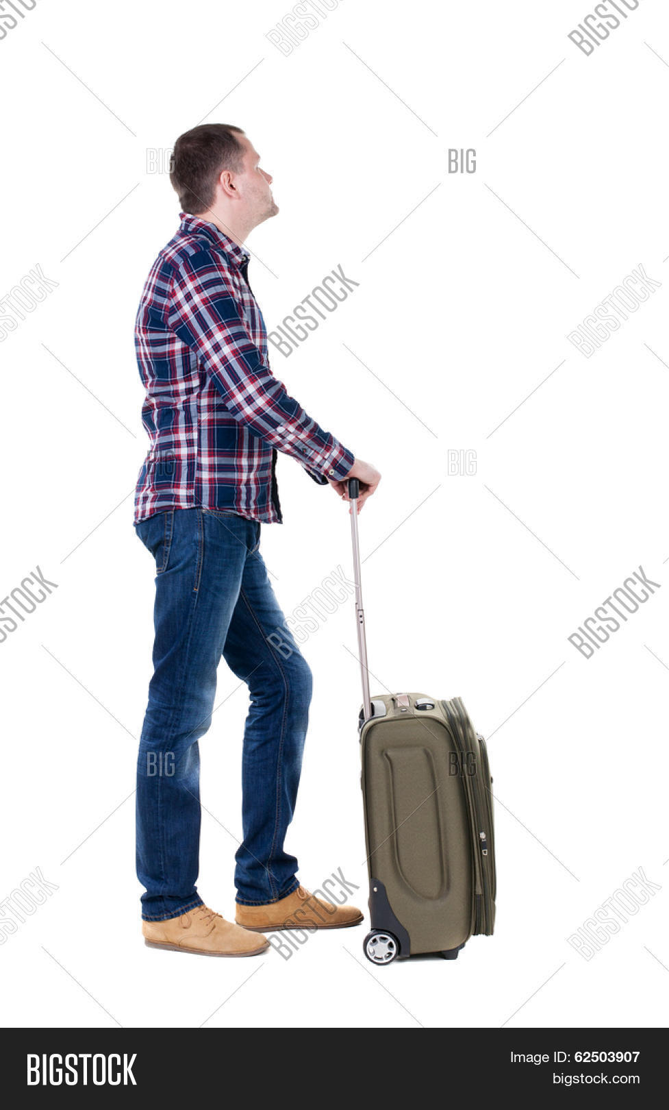 Back View Man Green Image & Photo (Free Trial) | Bigstock