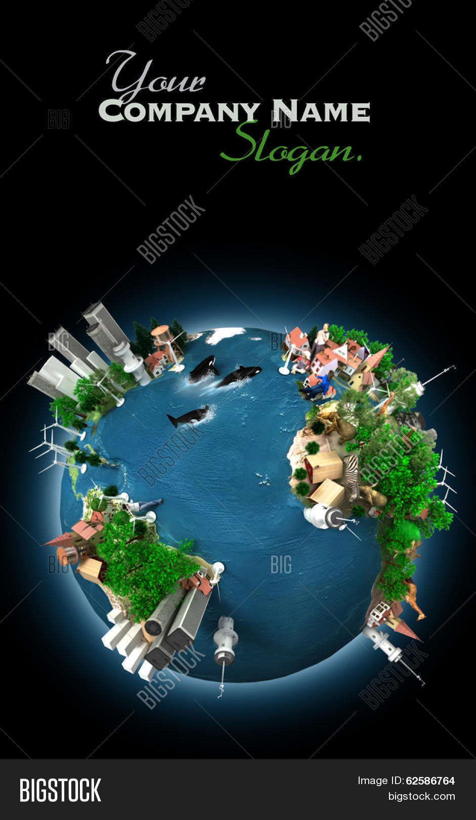 3D Rendering Ecology Image & Photo (Free Trial) | Bigstock