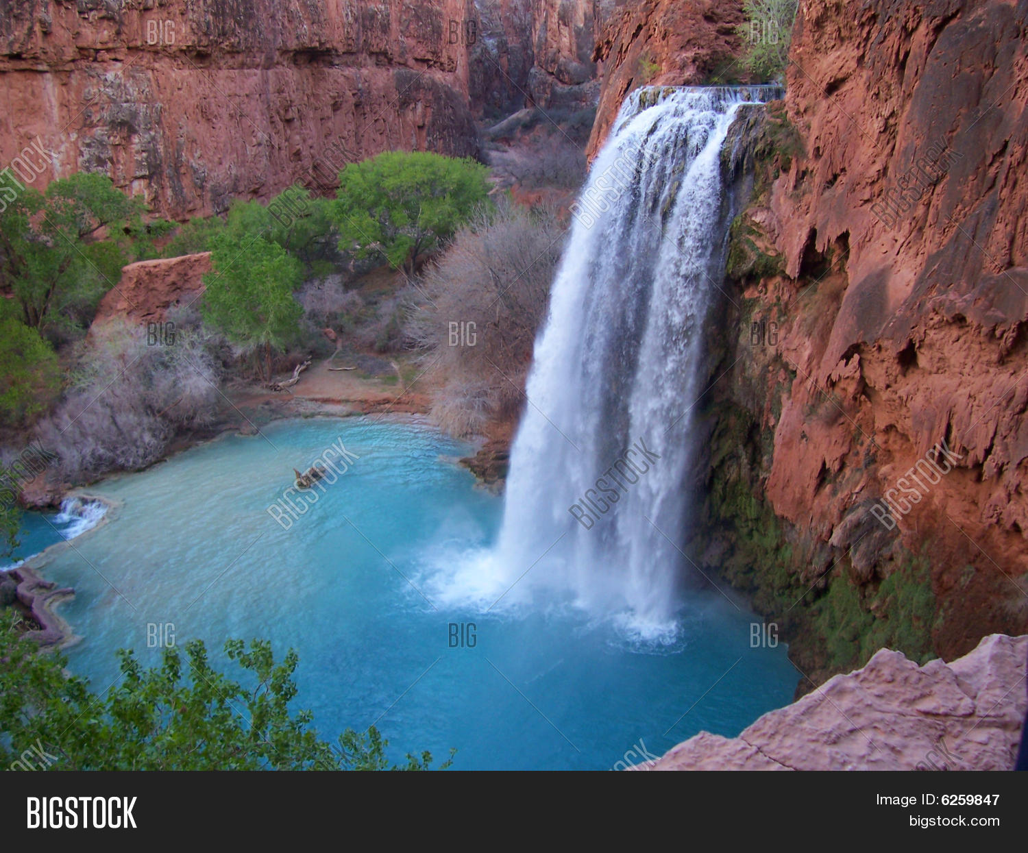 Moody Falls Grand Image & Photo (Free Trial) | Bigstock