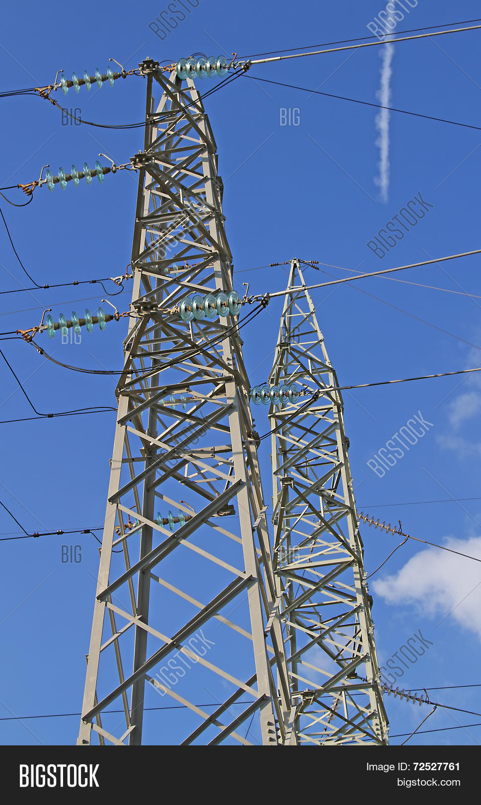 Big Pylon High Voltage Image & Photo (Free Trial) | Bigstock