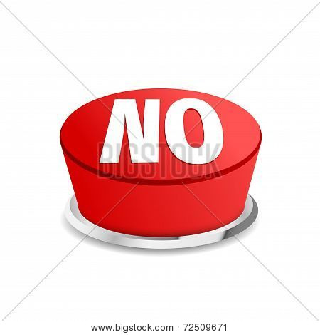 Time Say No Button Vector & Photo (Free Trial) | Bigstock