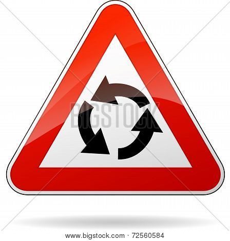 Roundabout Sign Image & Photo (Free Trial) | Bigstock