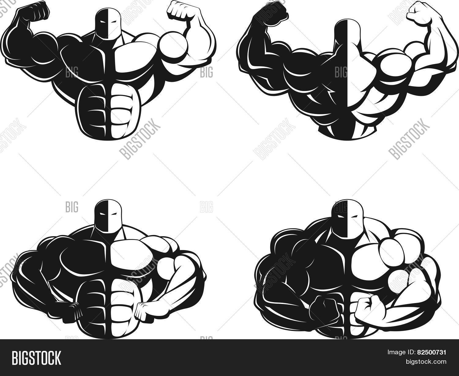 Bodybuilder Posing Vector & Photo (Free Trial) | Bigstock