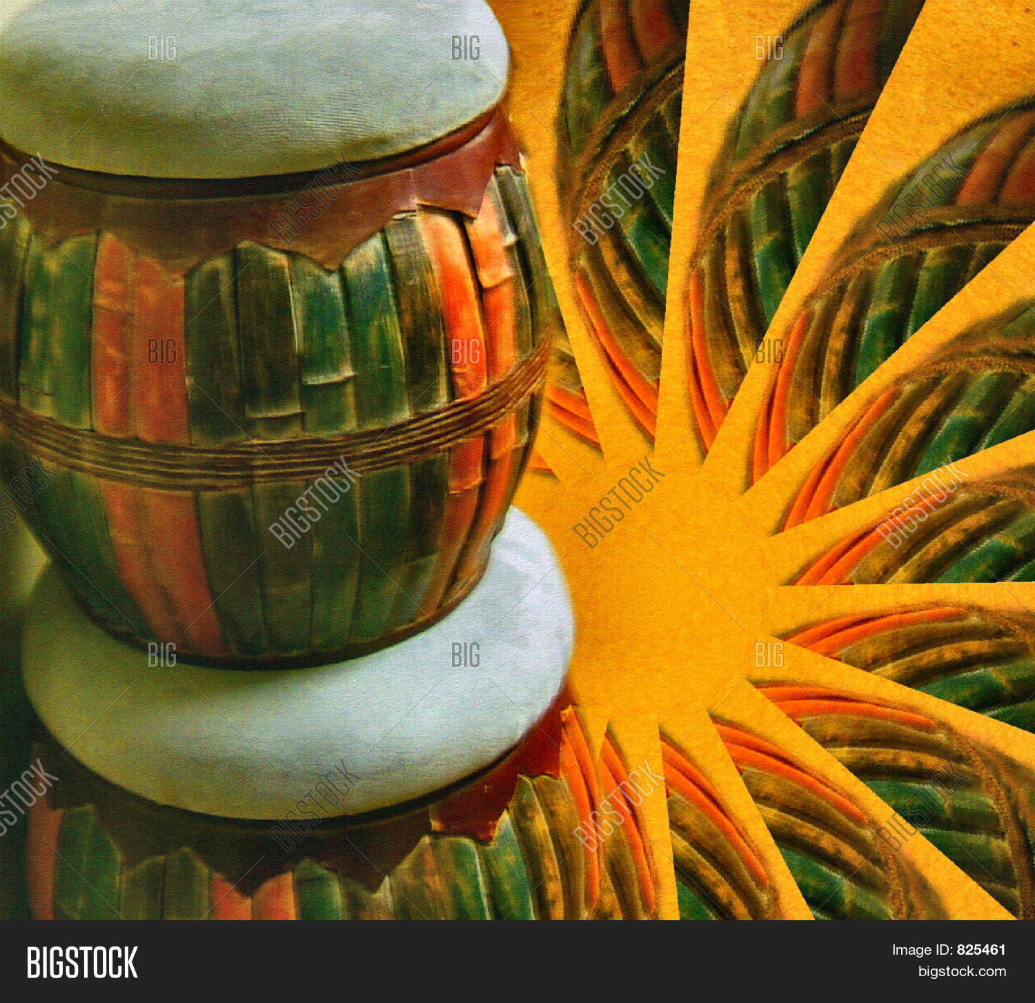 African Drum Image & Photo (Free Trial) | Bigstock