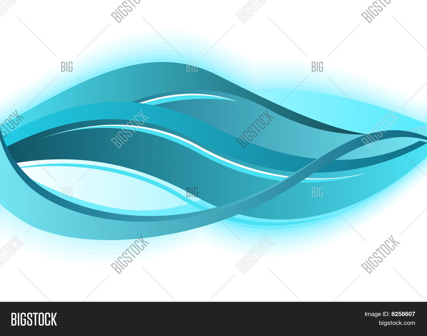 Abstract Wave Vector Vector & Photo (Free Trial) | Bigstock