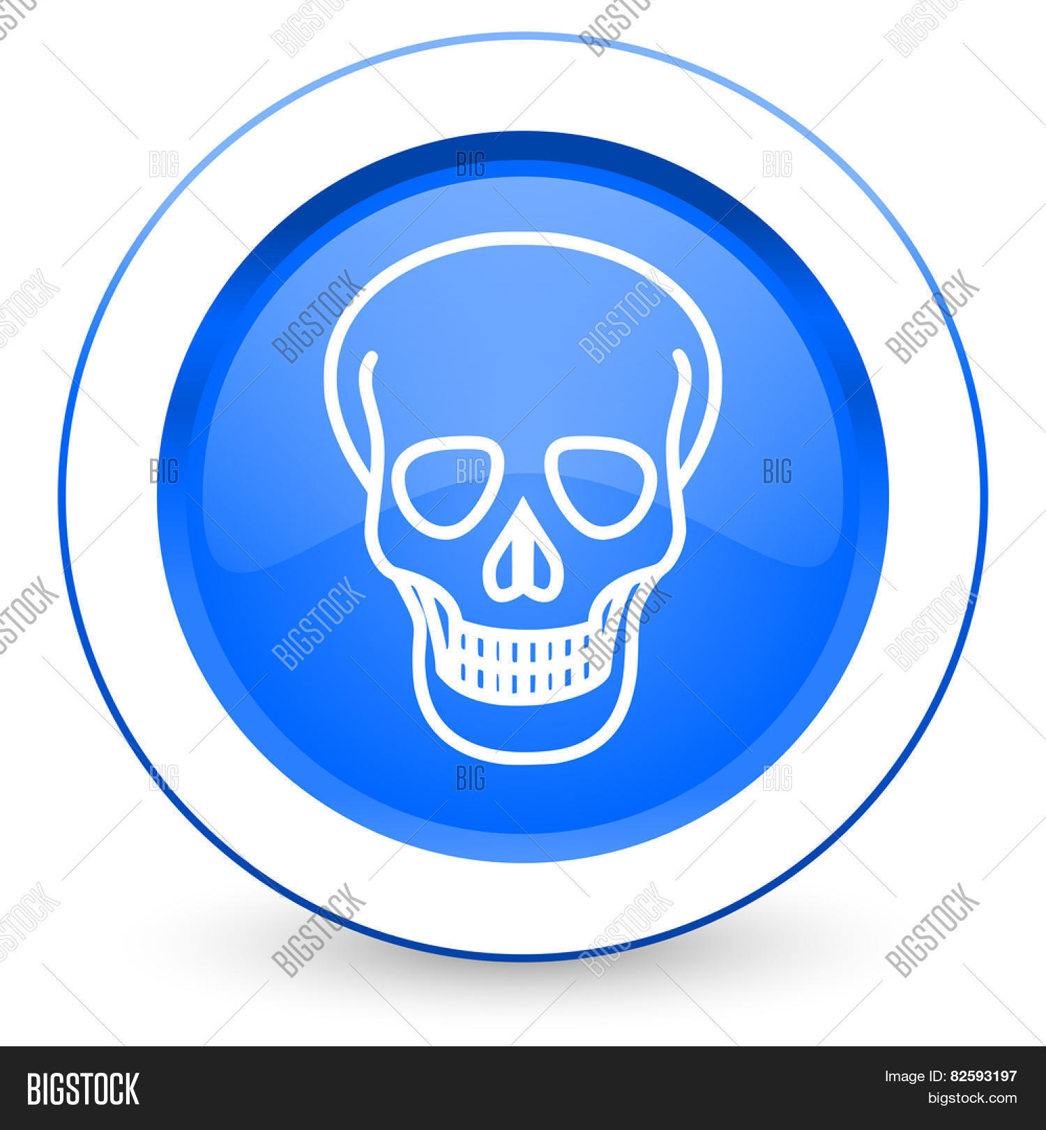 Skull Icon Death Sign Image & Photo (Free Trial) | Bigstock