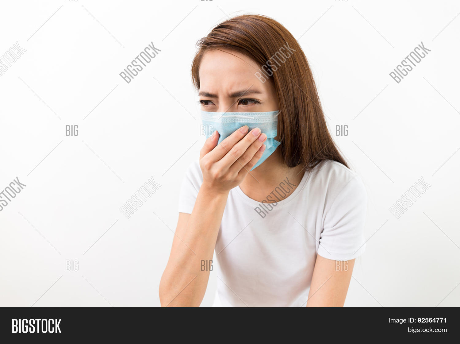 Asian Woman Want Vomit Image & Photo (Free Trial) | Bigstock