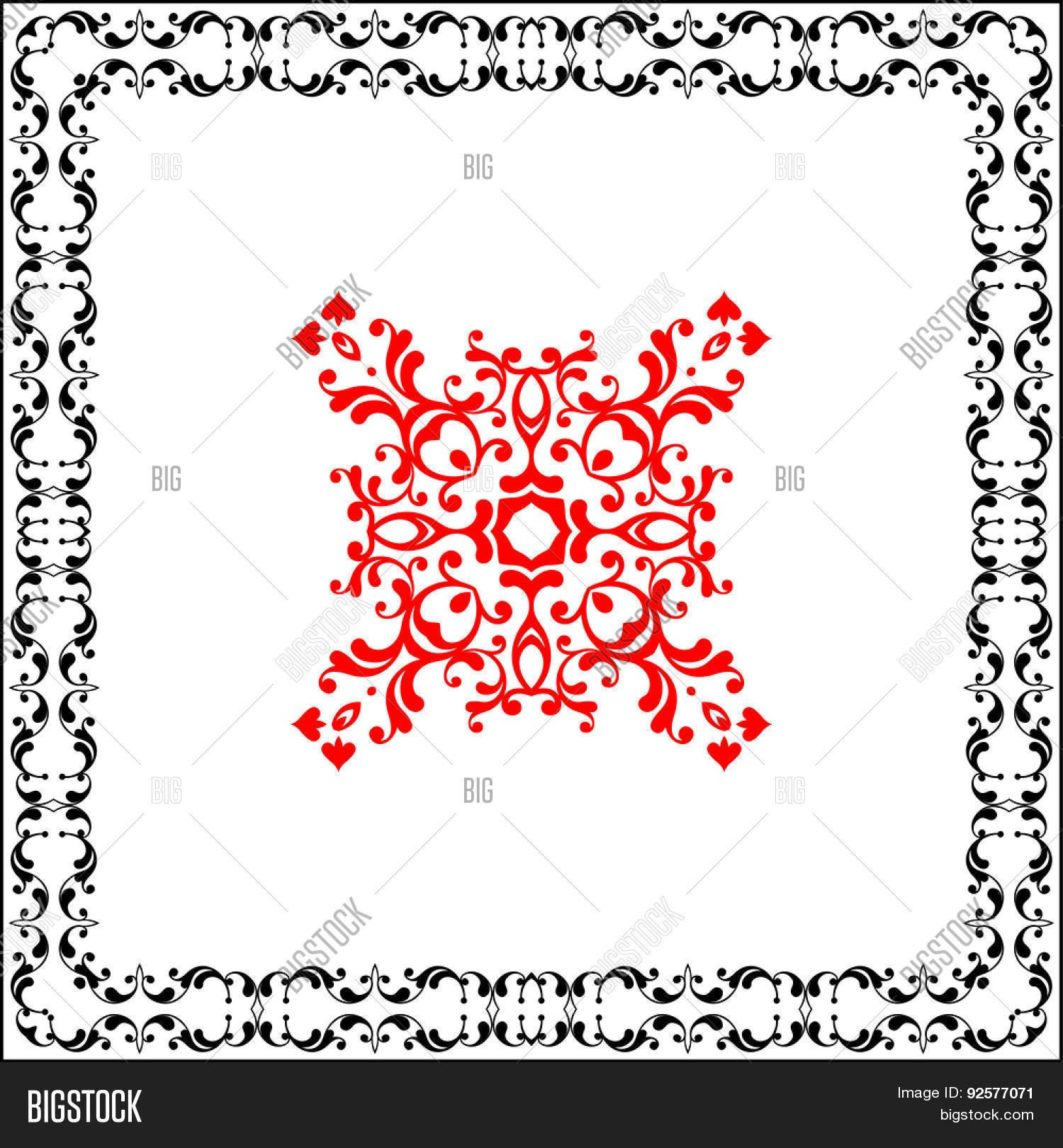 Frame Border Design Vector & Photo (Free Trial) | Bigstock