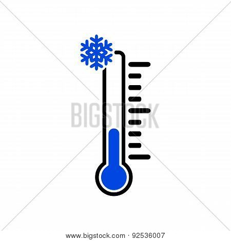Thermometer Icon. Low Vector & Photo (Free Trial) | Bigstock