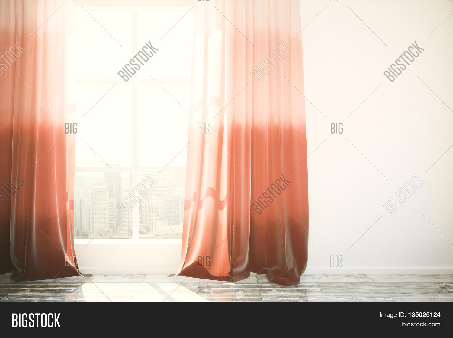 Red Curtains Interior Image & Photo (Free Trial) | Bigstock