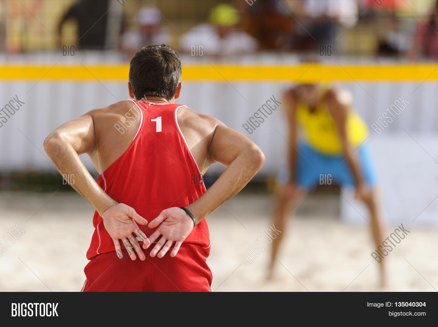 Volleyball Player Male Image & Photo (Free Trial) | Bigstock