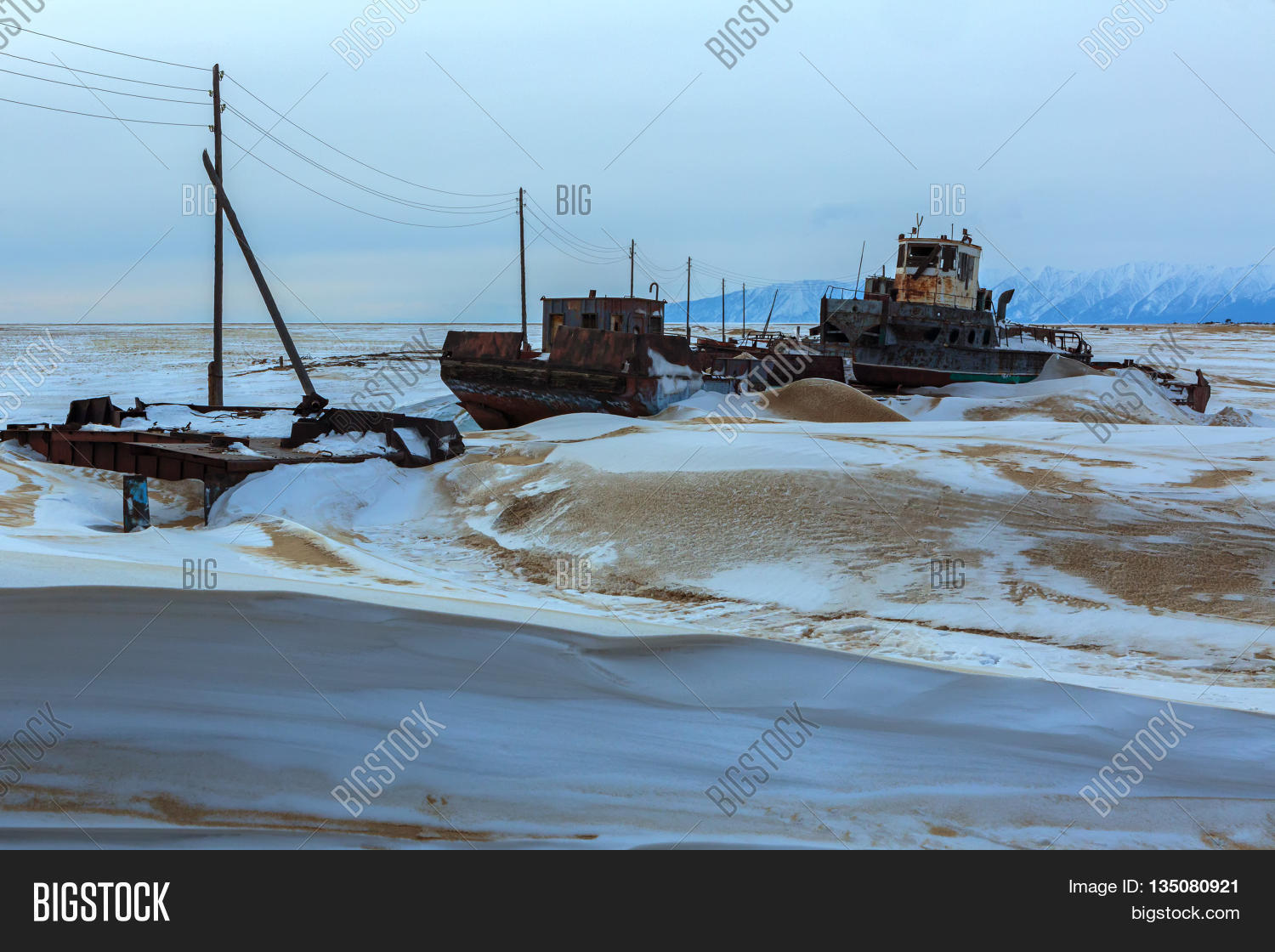 Old Rusty Ship On Image & Photo (Free Trial) | Bigstock