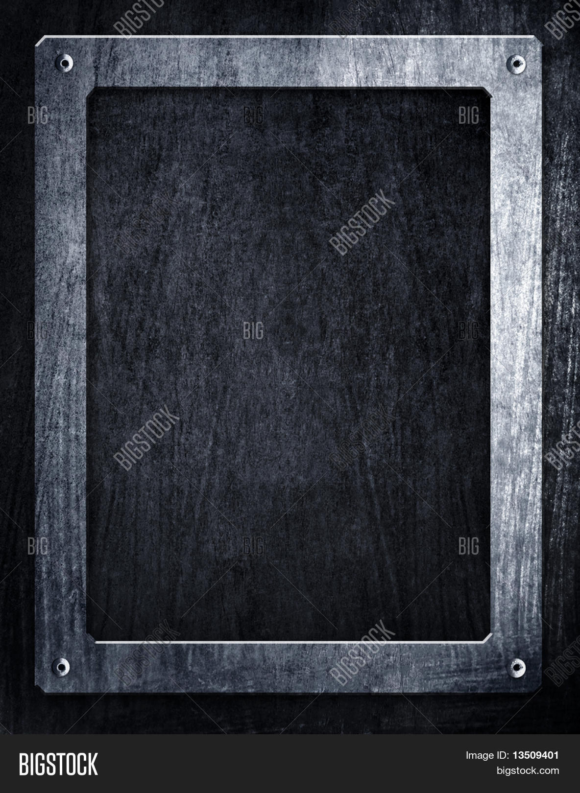 Metal Frame Background Image & Photo (Free Trial) | Bigstock