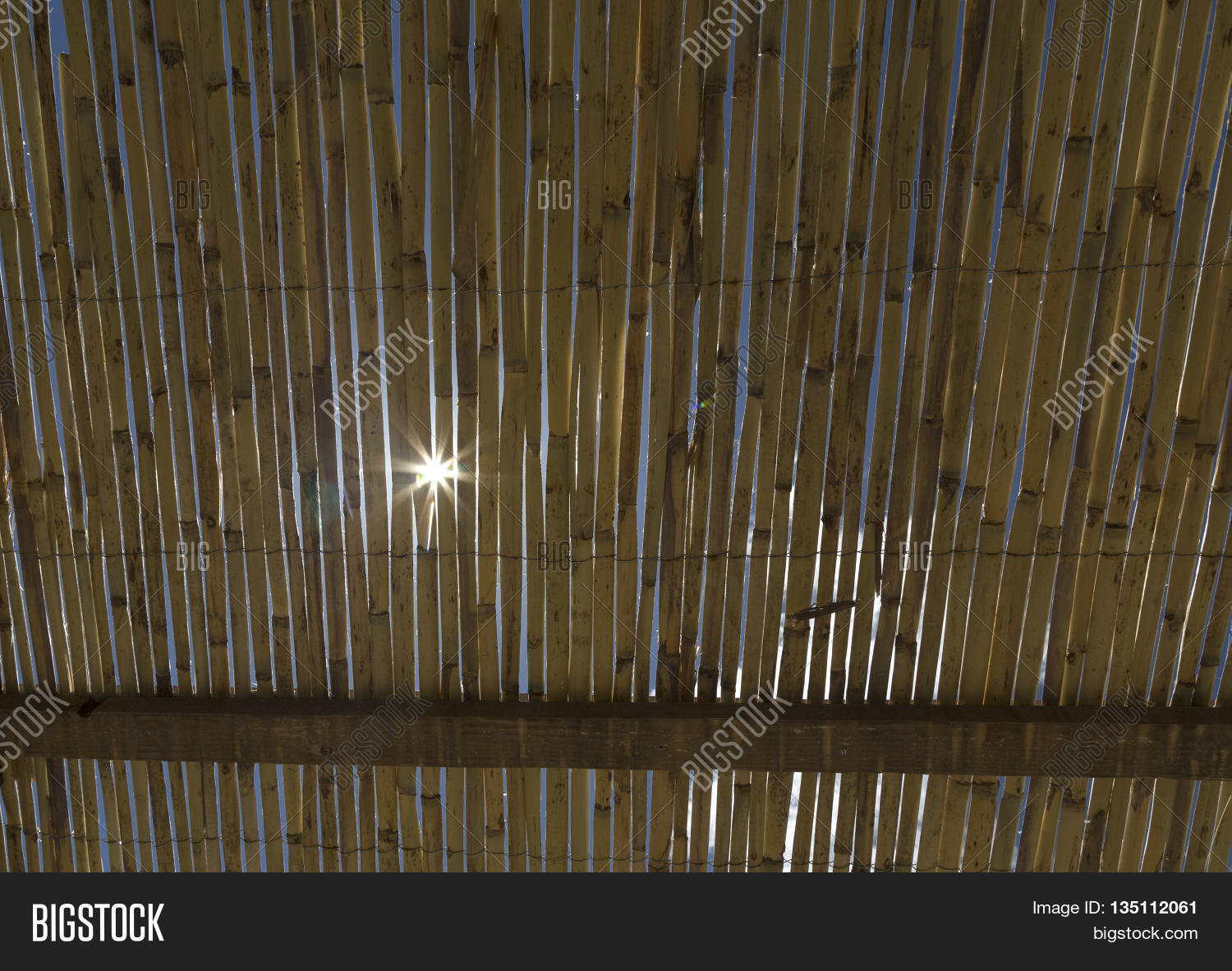Bamboo Drop Ceiling