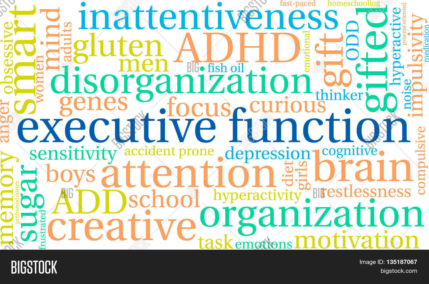 Executive Function Vector & Photo (Free Trial) | Bigstock