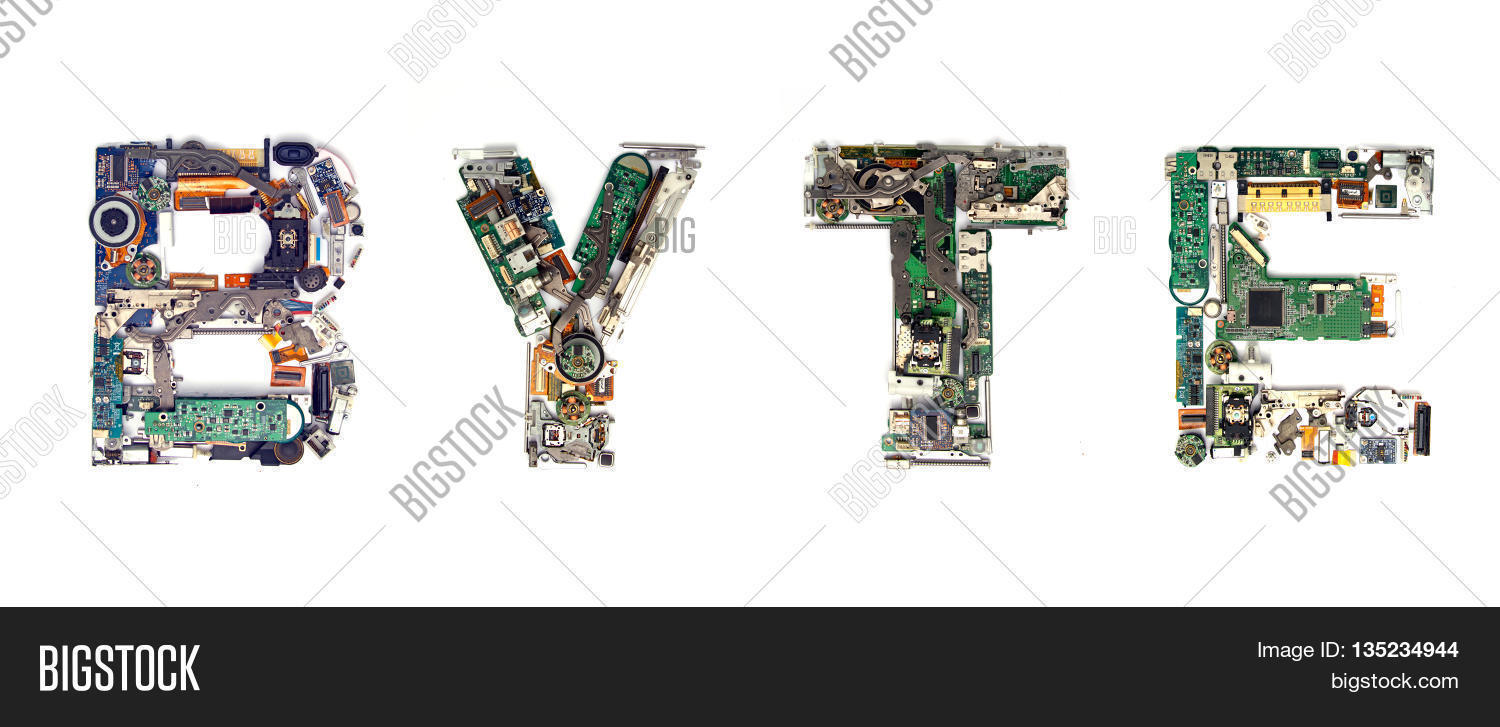 Word BYTE Made Letters Image & Photo (Free Trial) | Bigstock