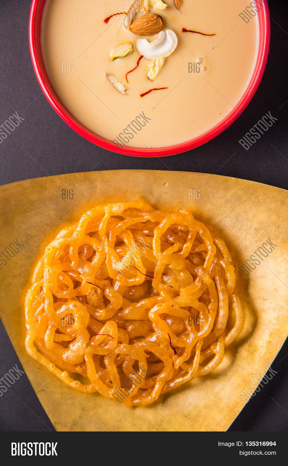 Jalebi Imarati Rabdi Image & Photo (Free Trial) | Bigstock