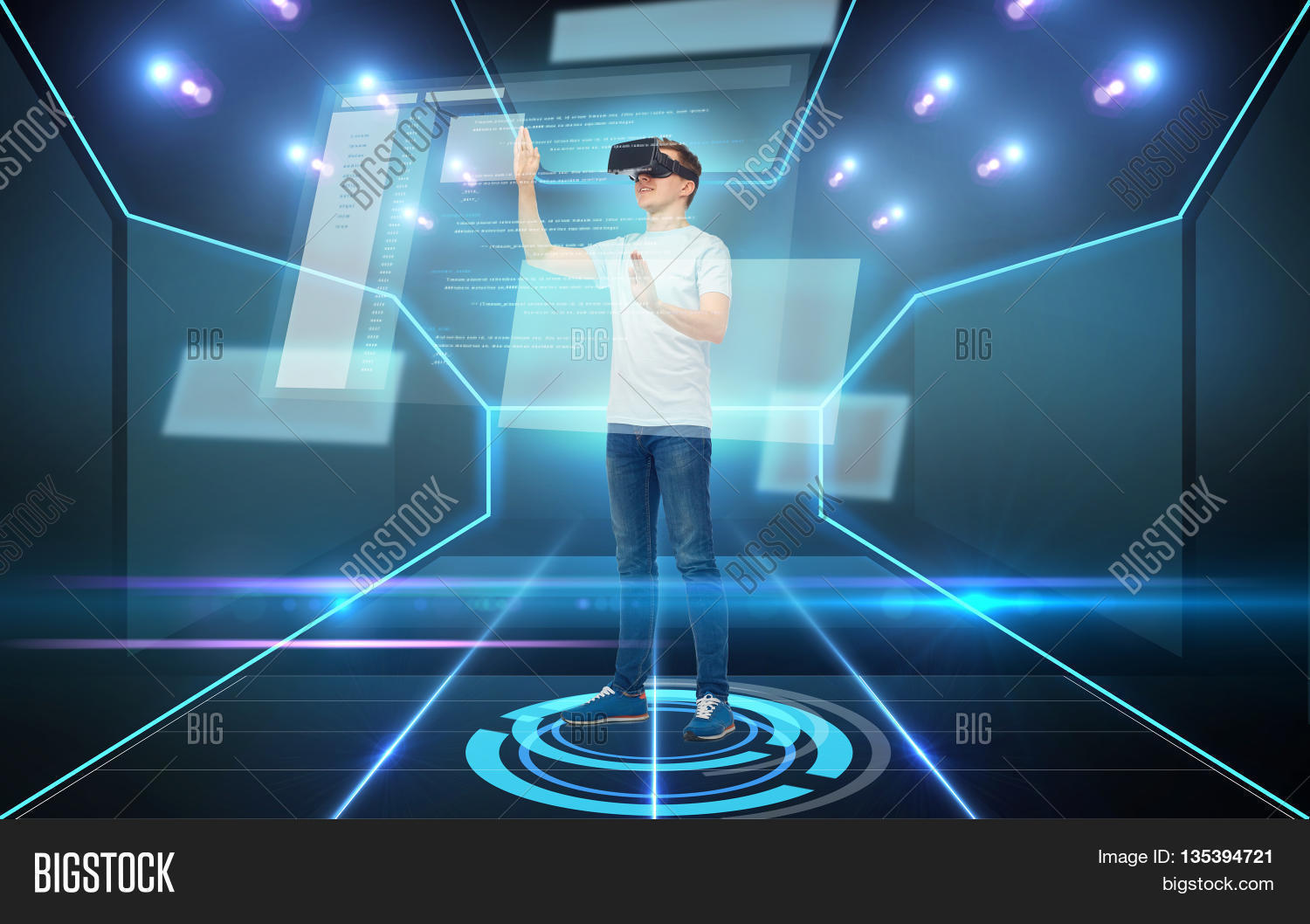 3d Technology, Virtual Image & Photo (Free Trial) | Bigstock