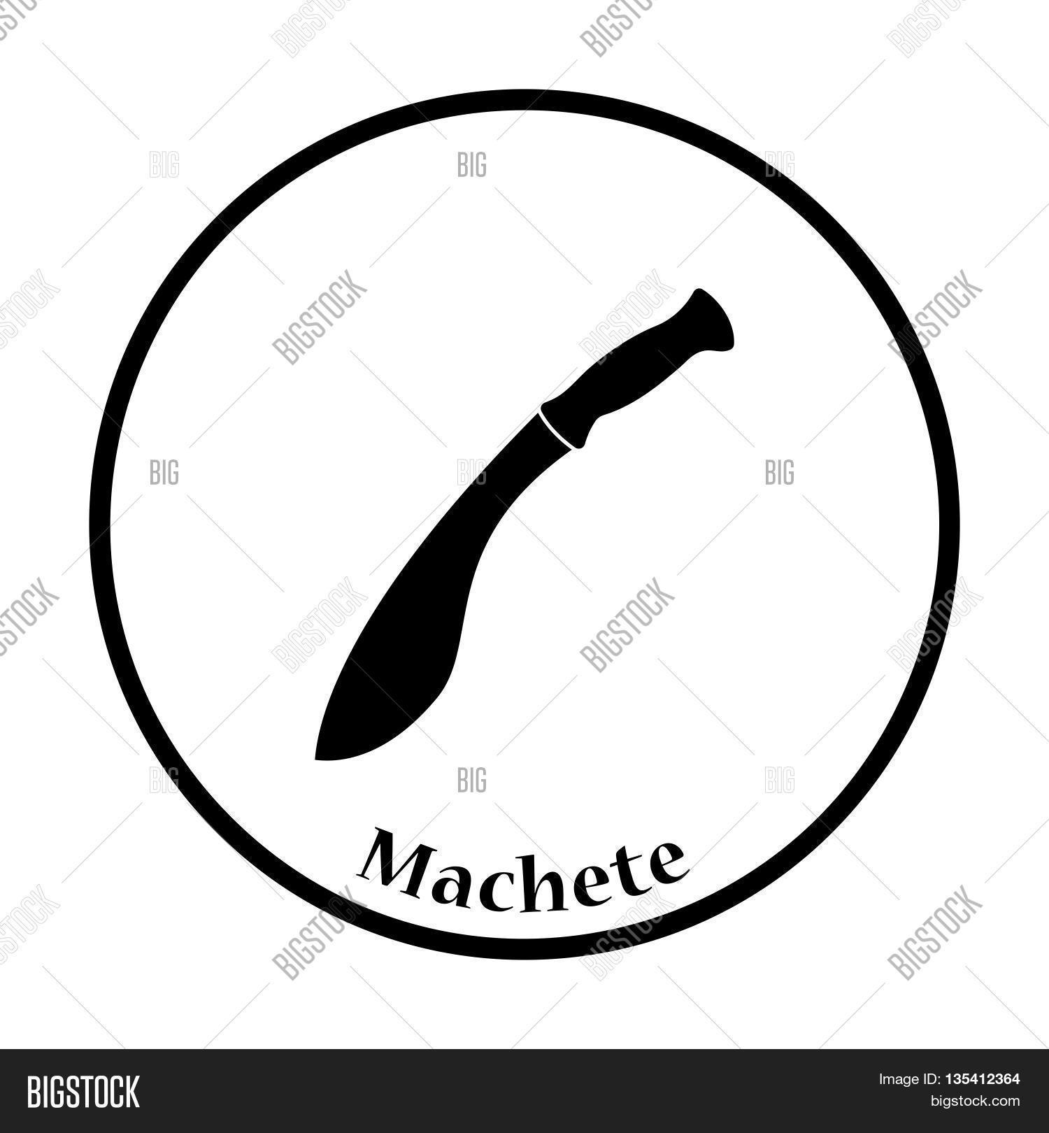 Machete Icon Vector & Photo (Free Trial) | Bigstock