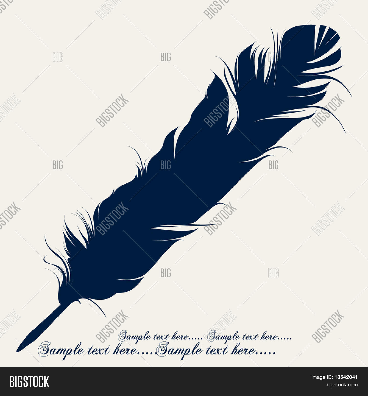 Feather Vector & Photo (Free Trial) | Bigstock