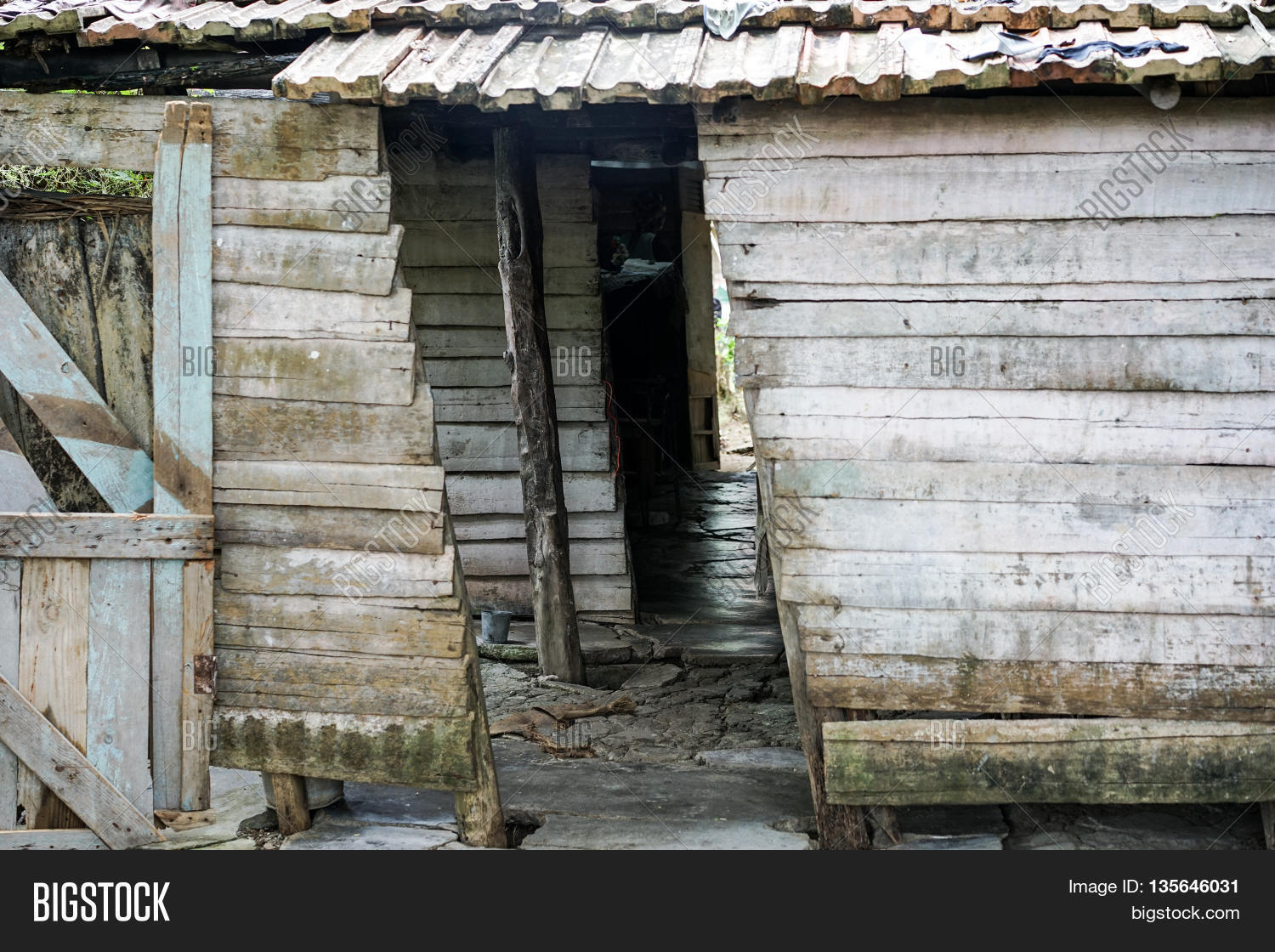Miserable Shack House Image And Photo Free Trial Bigstock