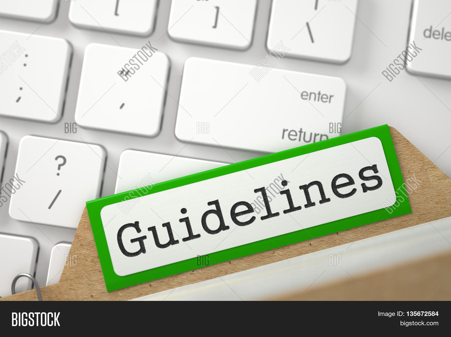 Guidelines Written On Image & Photo (Free Trial) | Bigstock