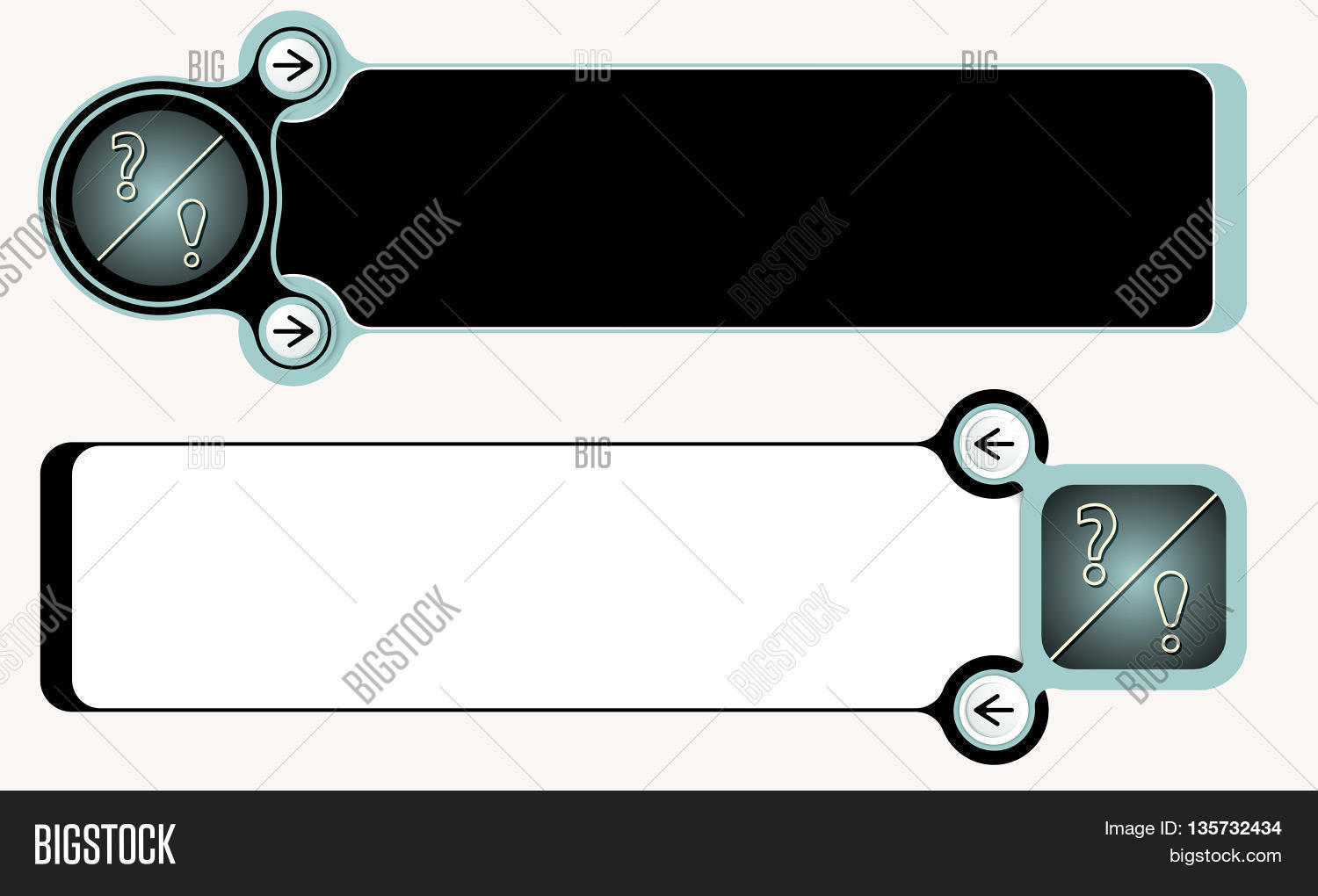 Two Abstract Boxes Vector & Photo (Free Trial) | Bigstock