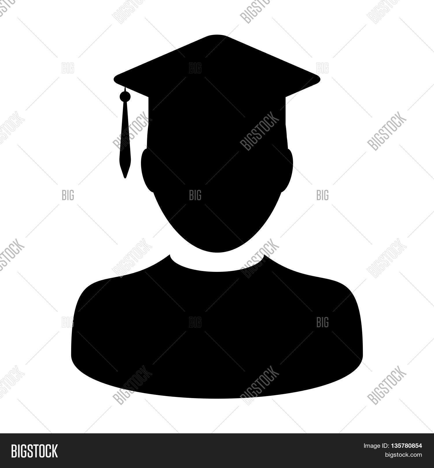 Student Icon - Male Vector & Photo (Free Trial) | Bigstock