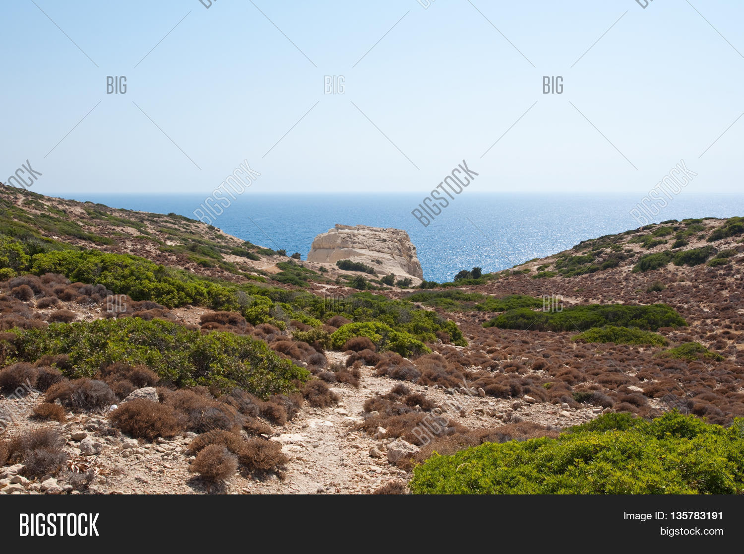 Libyan Sea Mountain Image & Photo (Free Trial) | Bigstock