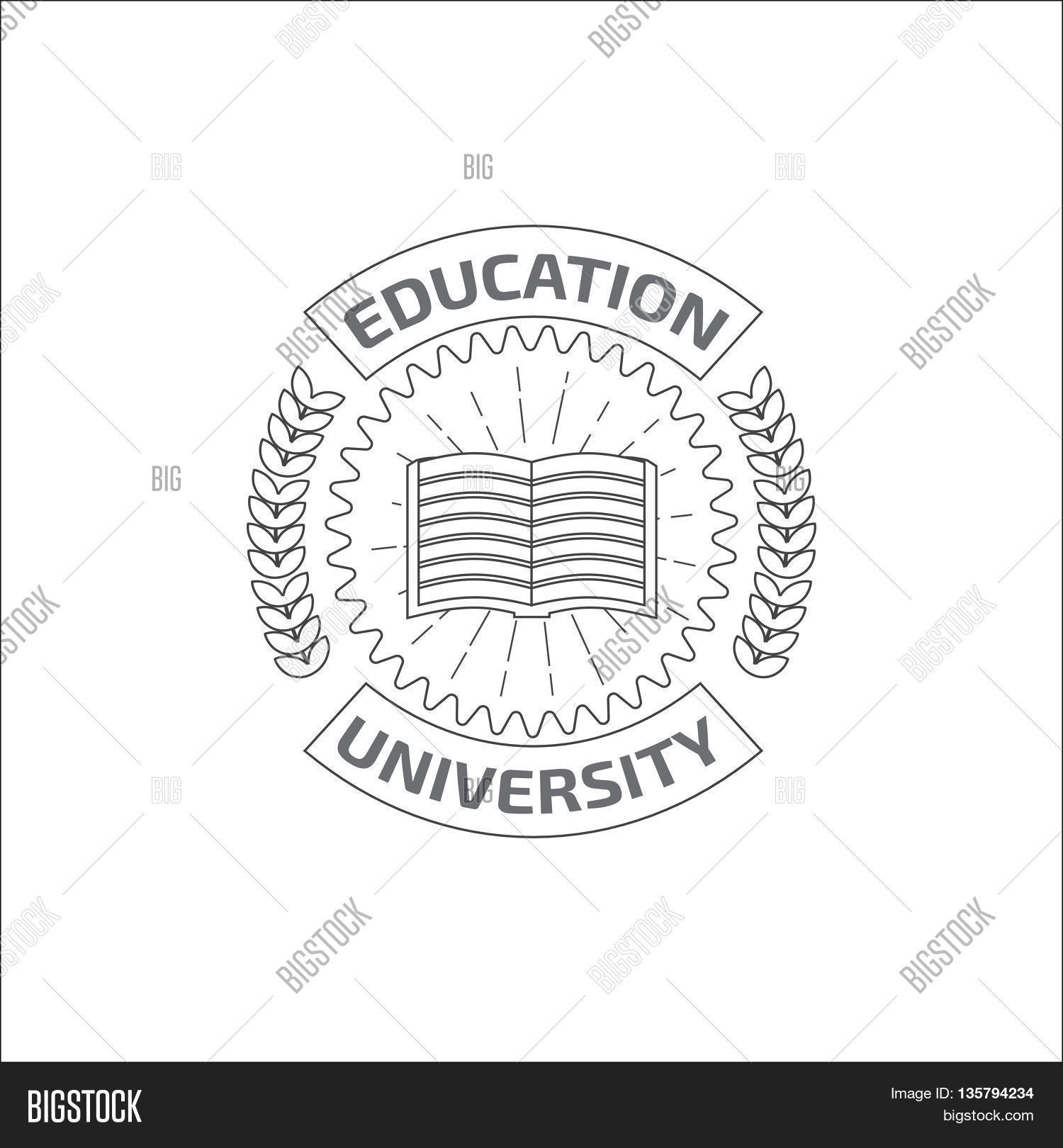 High Education Logo Vector & Photo (Free Trial) | Bigstock