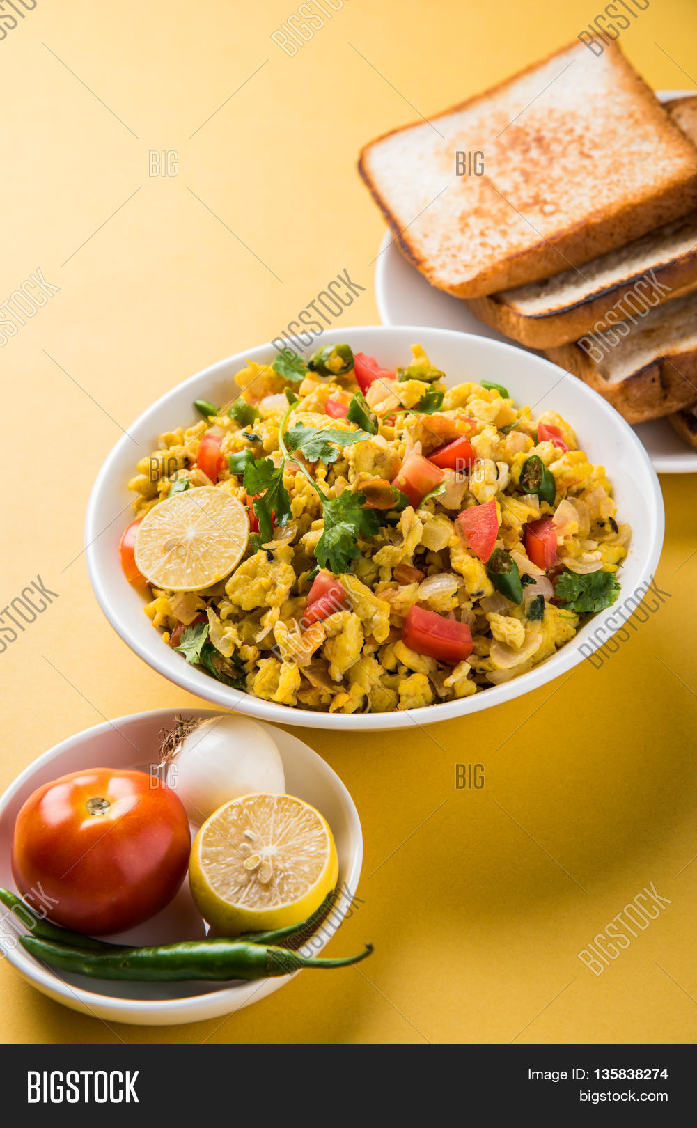 Masala Anda Bhurji Egg Image & Photo (Free Trial) | Bigstock