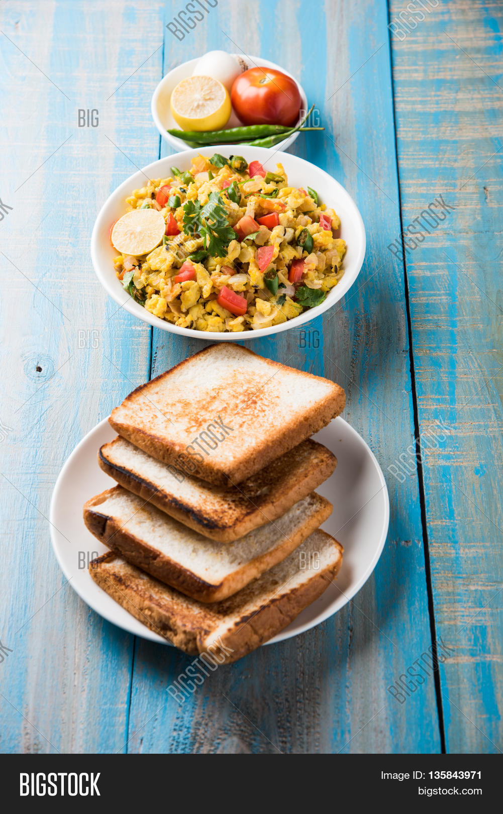 Masala Anda Bhurji Egg Image & Photo (Free Trial) | Bigstock