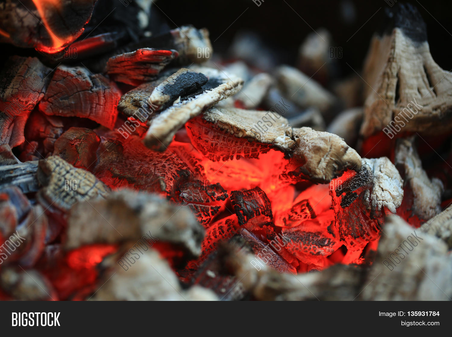 Open Fire Hot Ash Image & Photo (Free Trial) | Bigstock