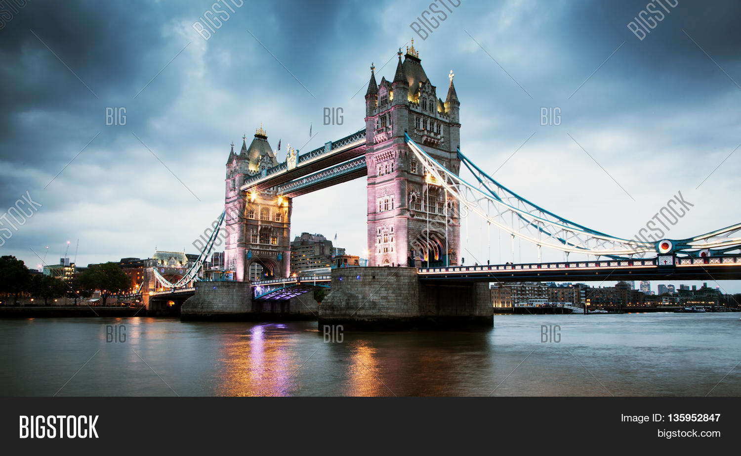 Tower Bridge Night, Image & Photo (Free Trial) | Bigstock