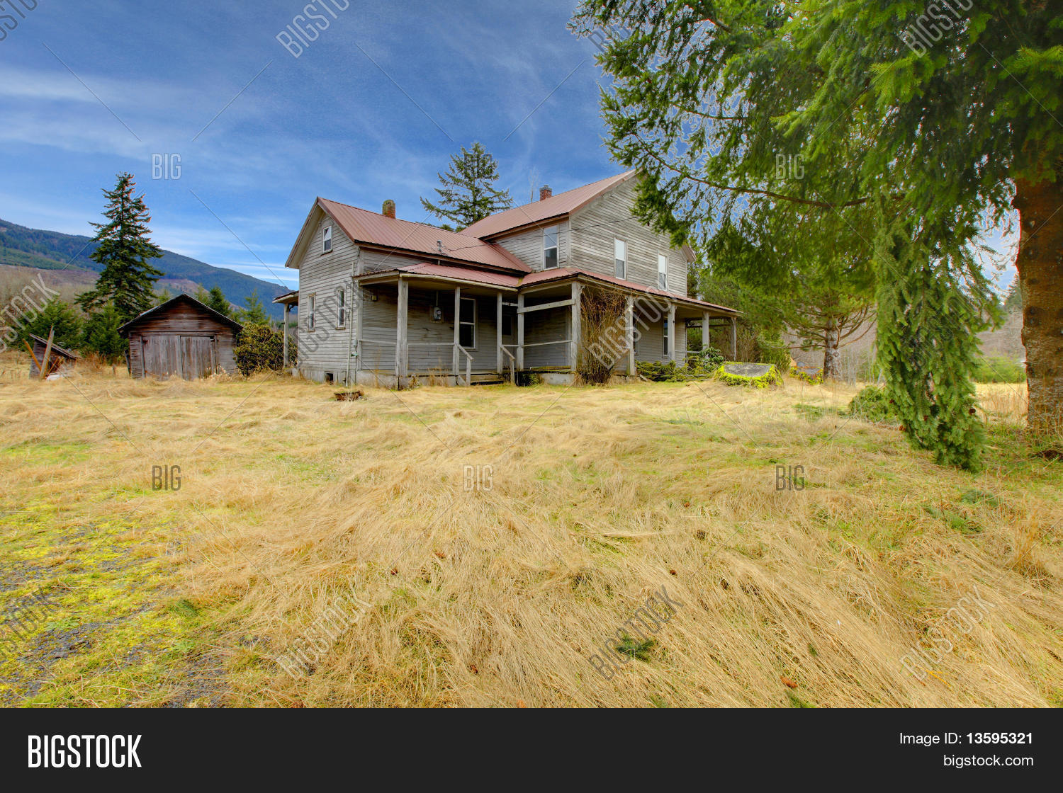 Very Old Rustic Grey Image & Photo (Free Trial) | Bigstock
