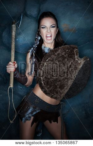 Medieval Woman Savage Image & Photo (Free Trial) | Bigstock