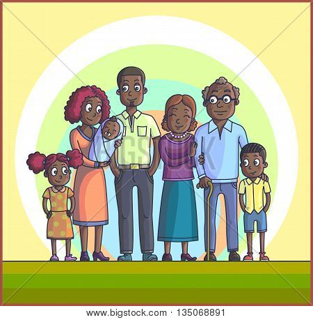 Big Happy African Vector & Photo (Free Trial) | Bigstock