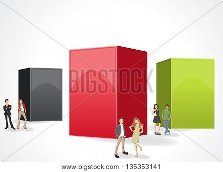 3d Design Text Box Vector & Photo (Free Trial) | Bigstock