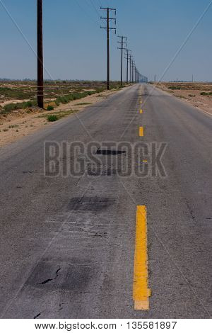 Road Dashed Yellow Image & Photo (Free Trial) | Bigstock
