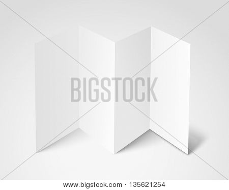 Blank White Booklet Vector & Photo (Free Trial) | Bigstock