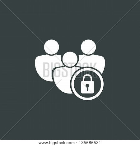 User Lock Icon Vector Vector & Photo (Free Trial) | Bigstock