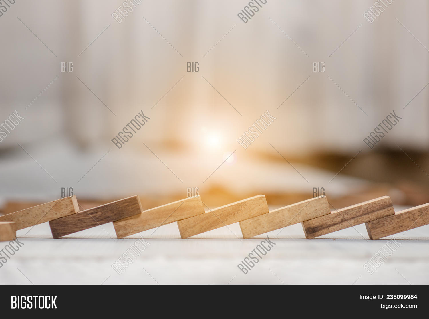 Domino Effect Made Image & Photo (Free Trial) | Bigstock