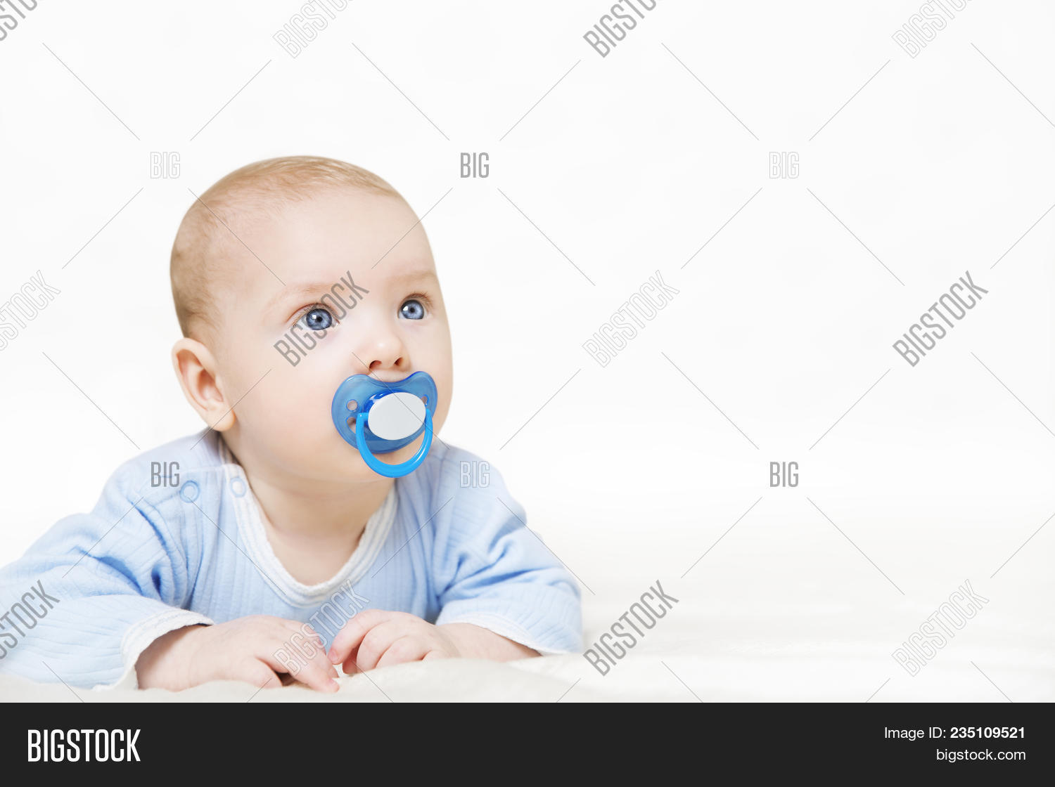 Baby Sucking Pacifier Image & Photo (Free Trial) | Bigstock