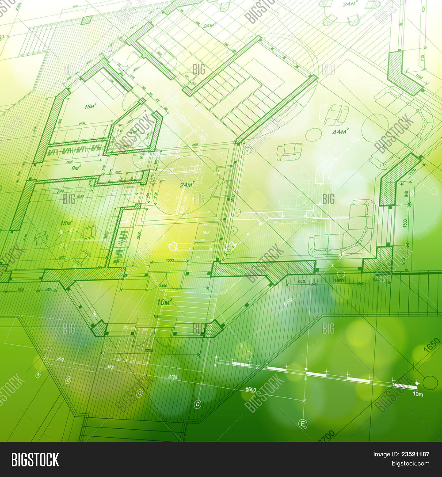 House Plan: Vector Image & Photo (Free Trial) | Bigstock